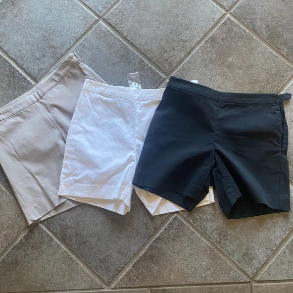 Boston Proper | Shorts | Boston Proper Everyday Side Zip Shorts Lot Of ...